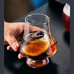 Deluxe Bourbon Whiskey Glass Snifters, Set of 2 Glen Cairn, Narrow Rim ...