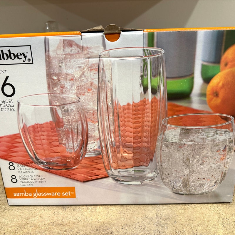 Glassware Set - Etsy