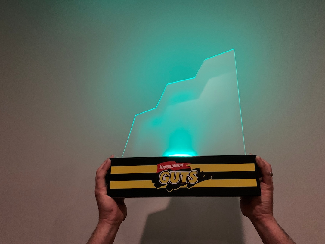 Nickelodeon GUTS Aggro Crag Rock Glowing Replica - Etsy