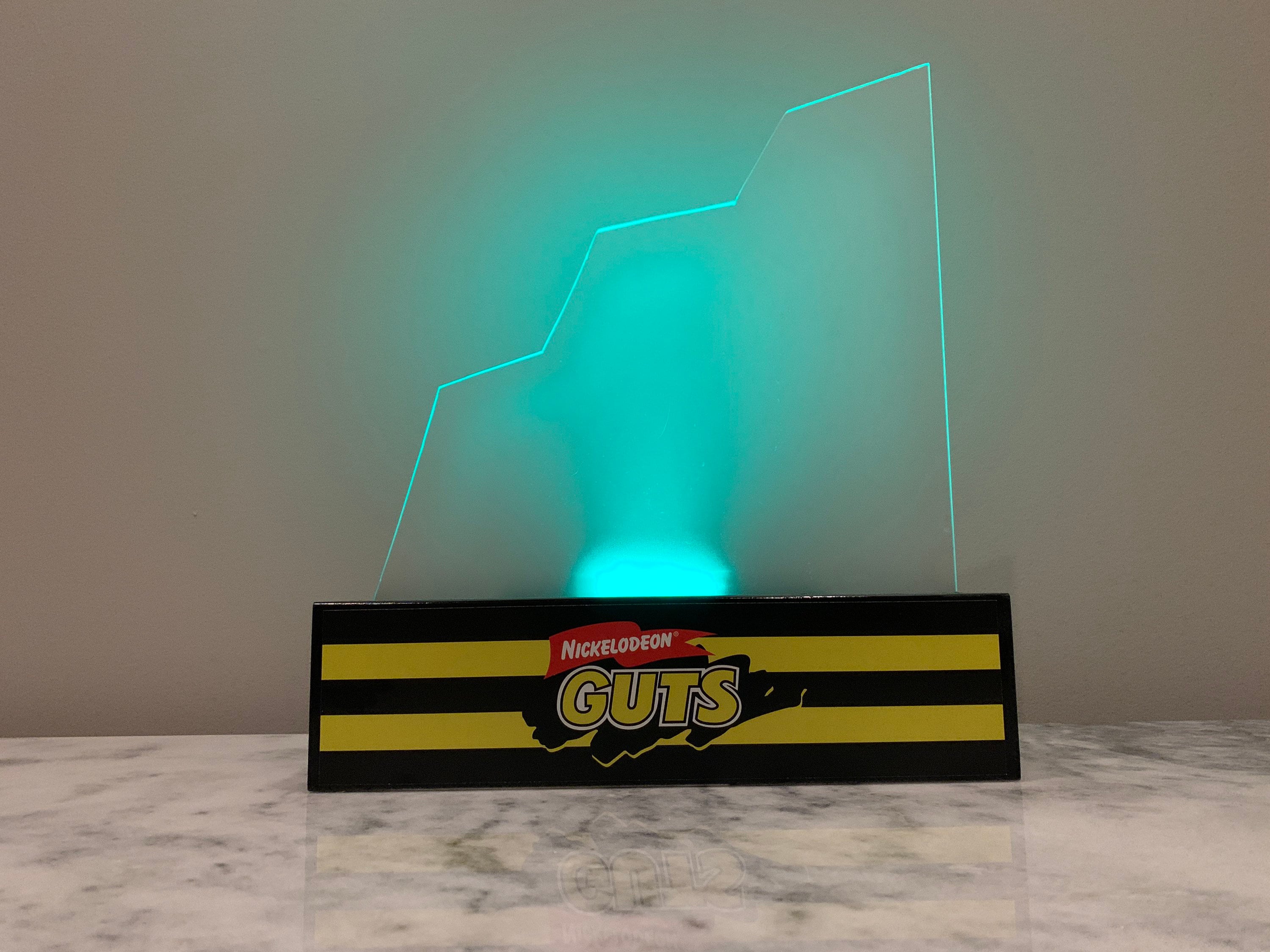 Nickelodeon GUTS Aggro Crag Rock Glowing Replica | Etsy