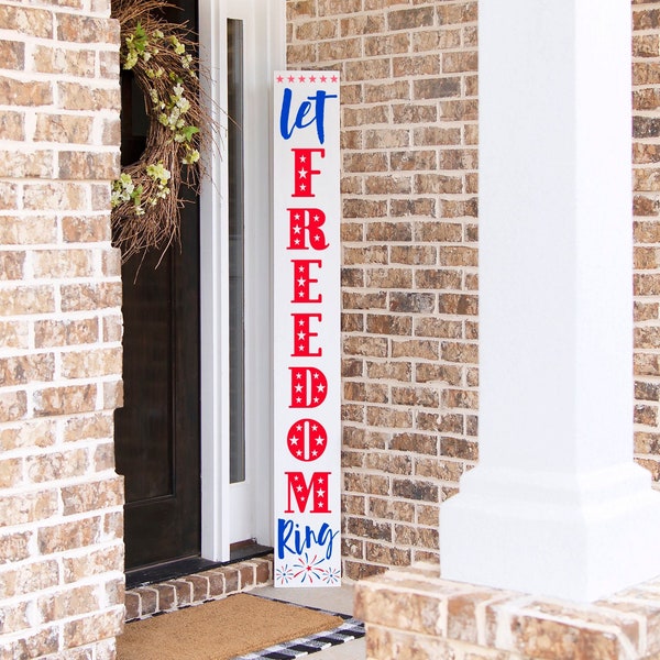 Patriotic Porch Sign - Etsy