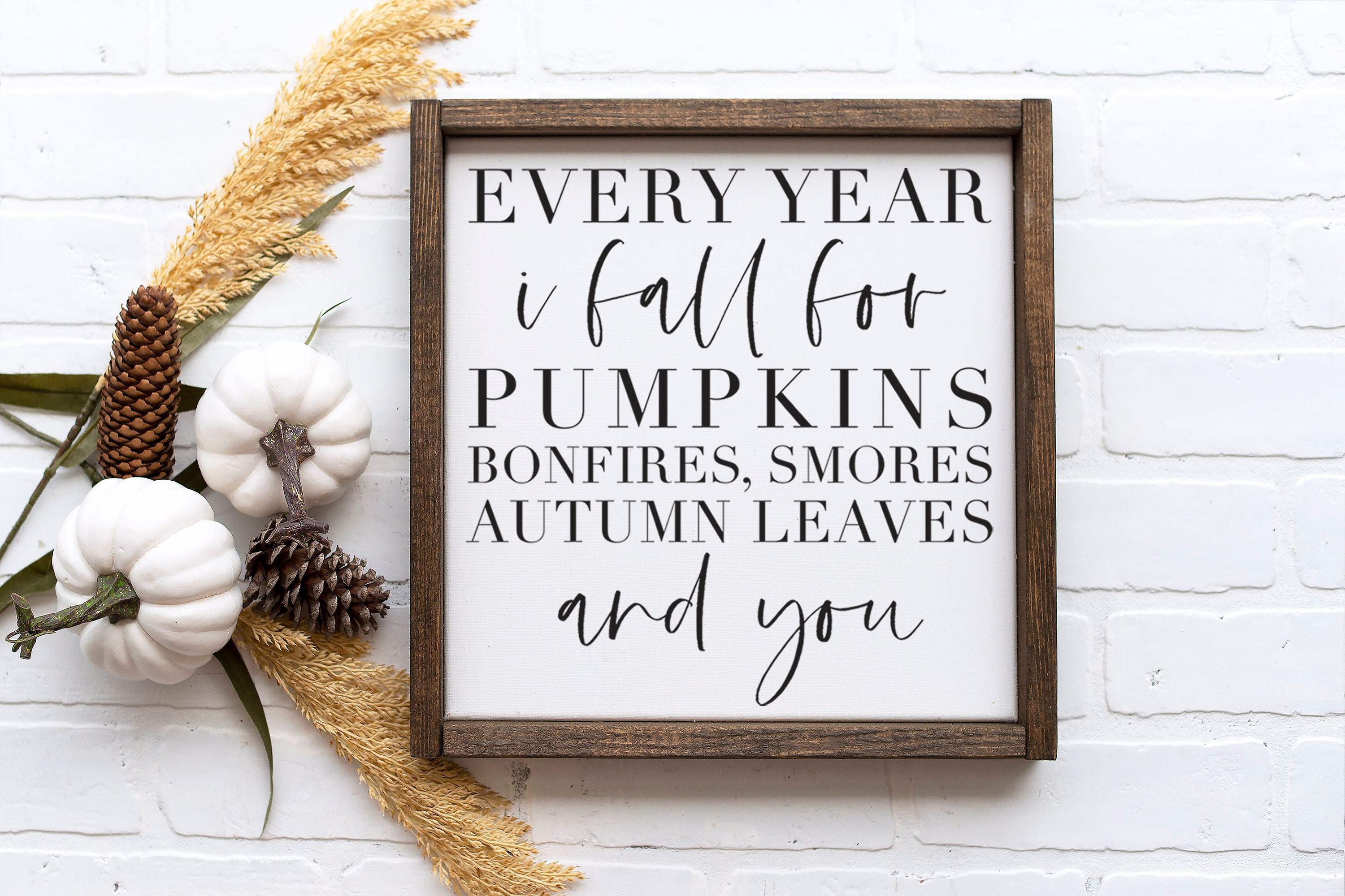 Every Year I Fall for Pumpkins, Bonfires, Smores, Autumn Leaves, and ...