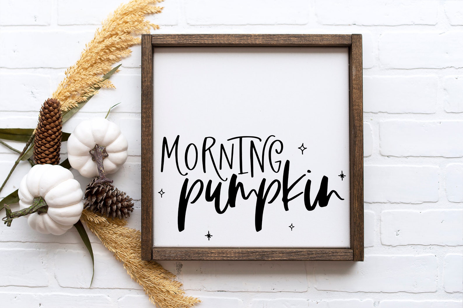 Morning Pumpkin SVG, Fall Coffee Mug SVG, Fall Wood Sign SVG, Fall ...