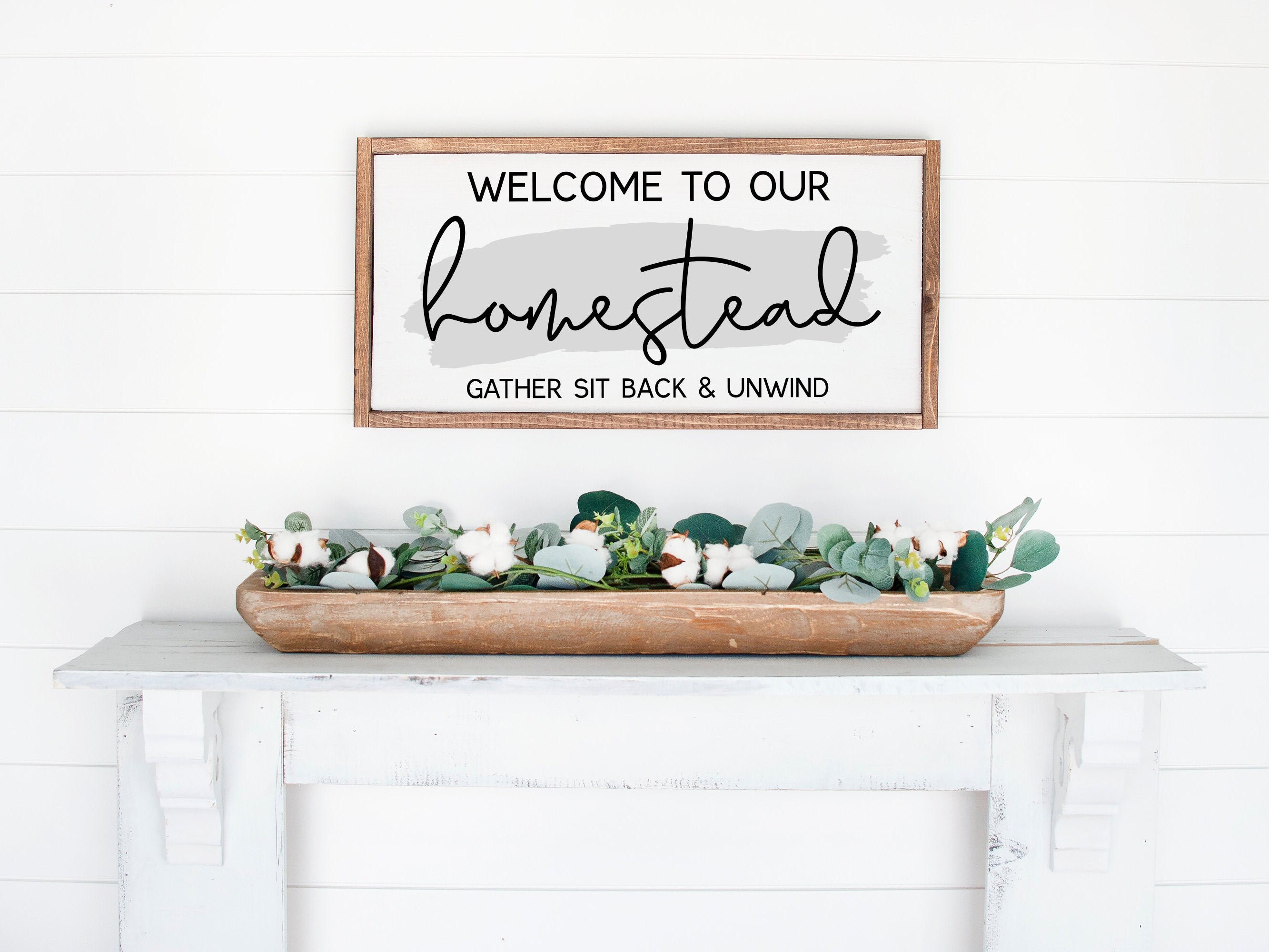 Welcome to Our Homestead SVG Cut File Welcome Sign Svg - Etsy Canada