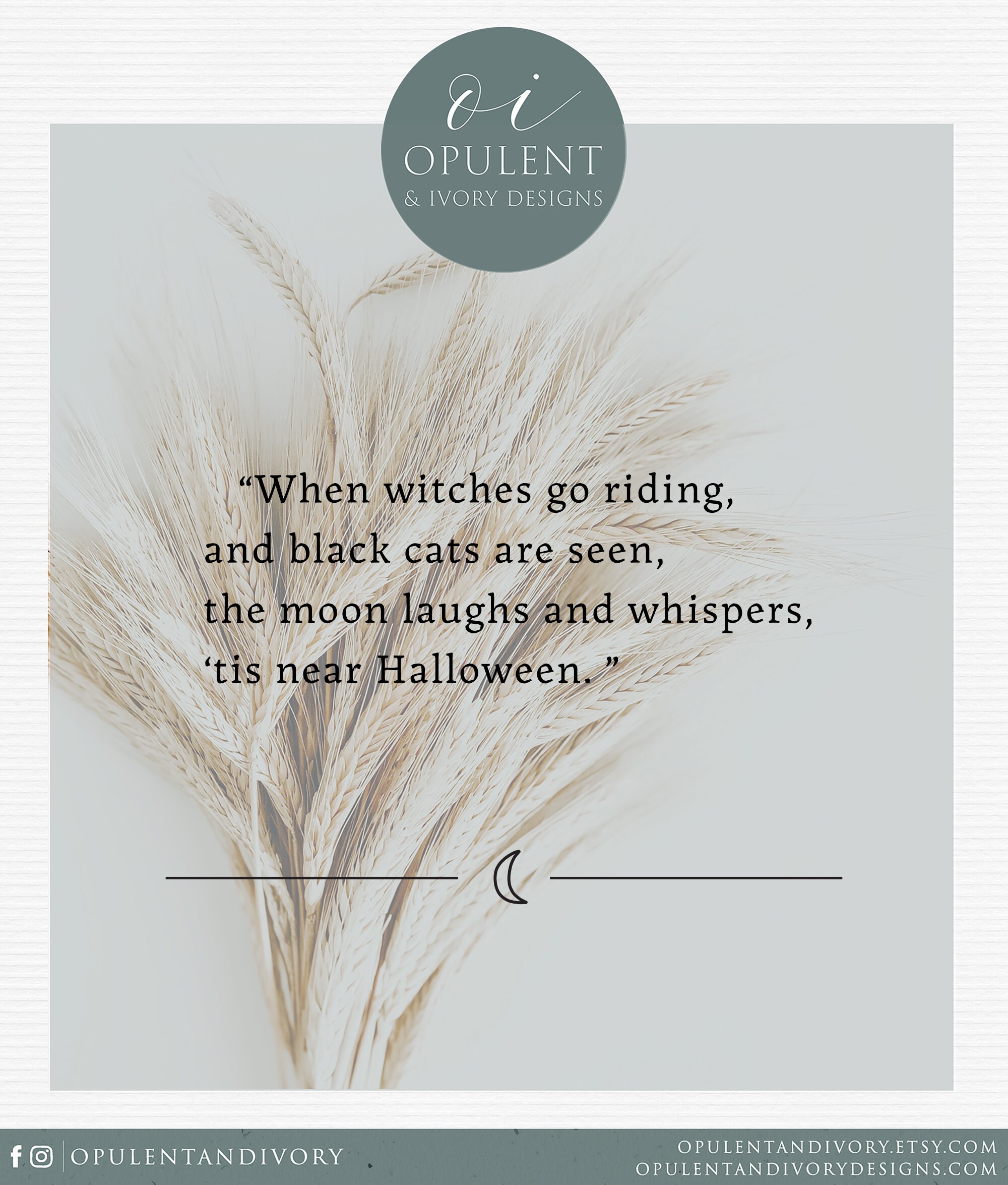Halloween Sign Svg - When Witches Go Riding and Black Cats Are Seen Tis ...