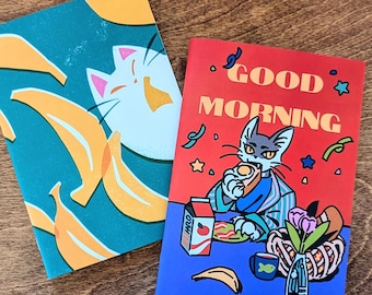 Composition Notebook Style Reusable Sticker Book - Etsy