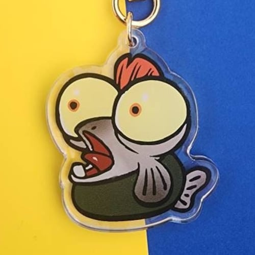 Splatoon 3 Little Buddy Smallfry Small Fry Mini Wood Phone - Etsy