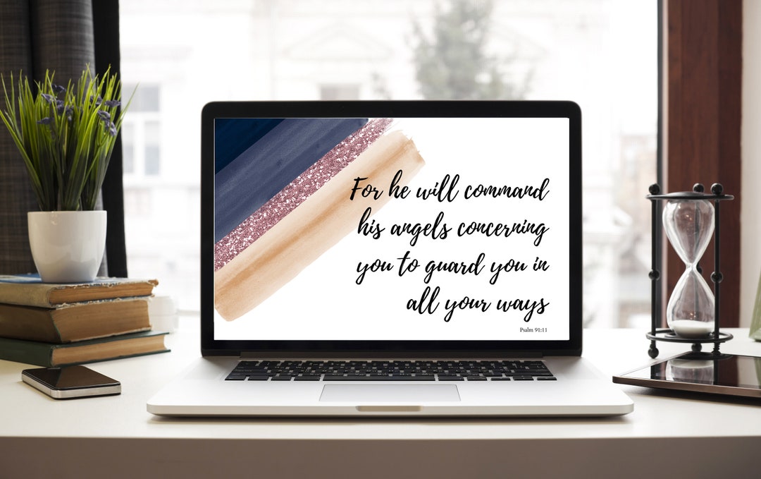 Psalm 91 Desktop Wallpaper - Etsy