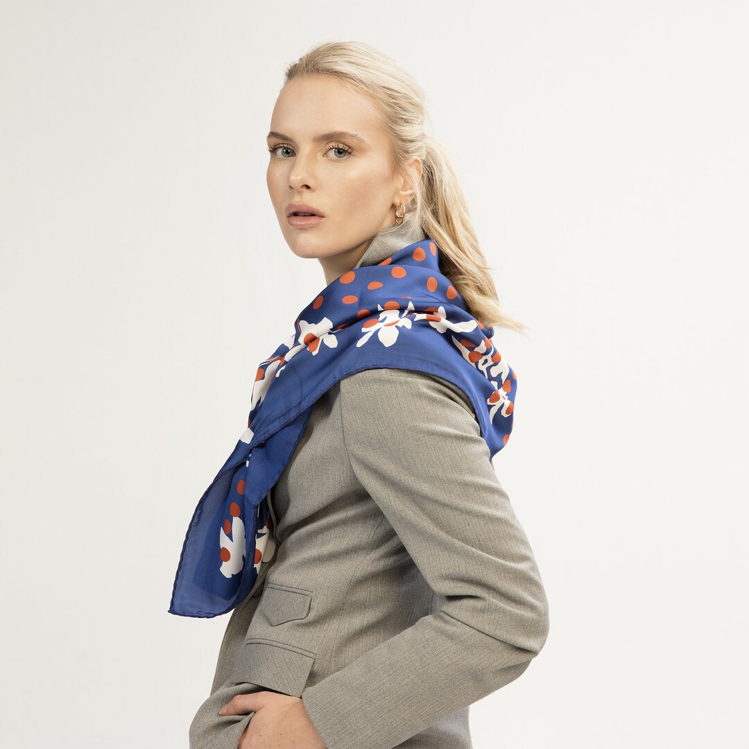 Silk and River Scarf Gift Packed % 100 Handmade Scarves Breathable ...