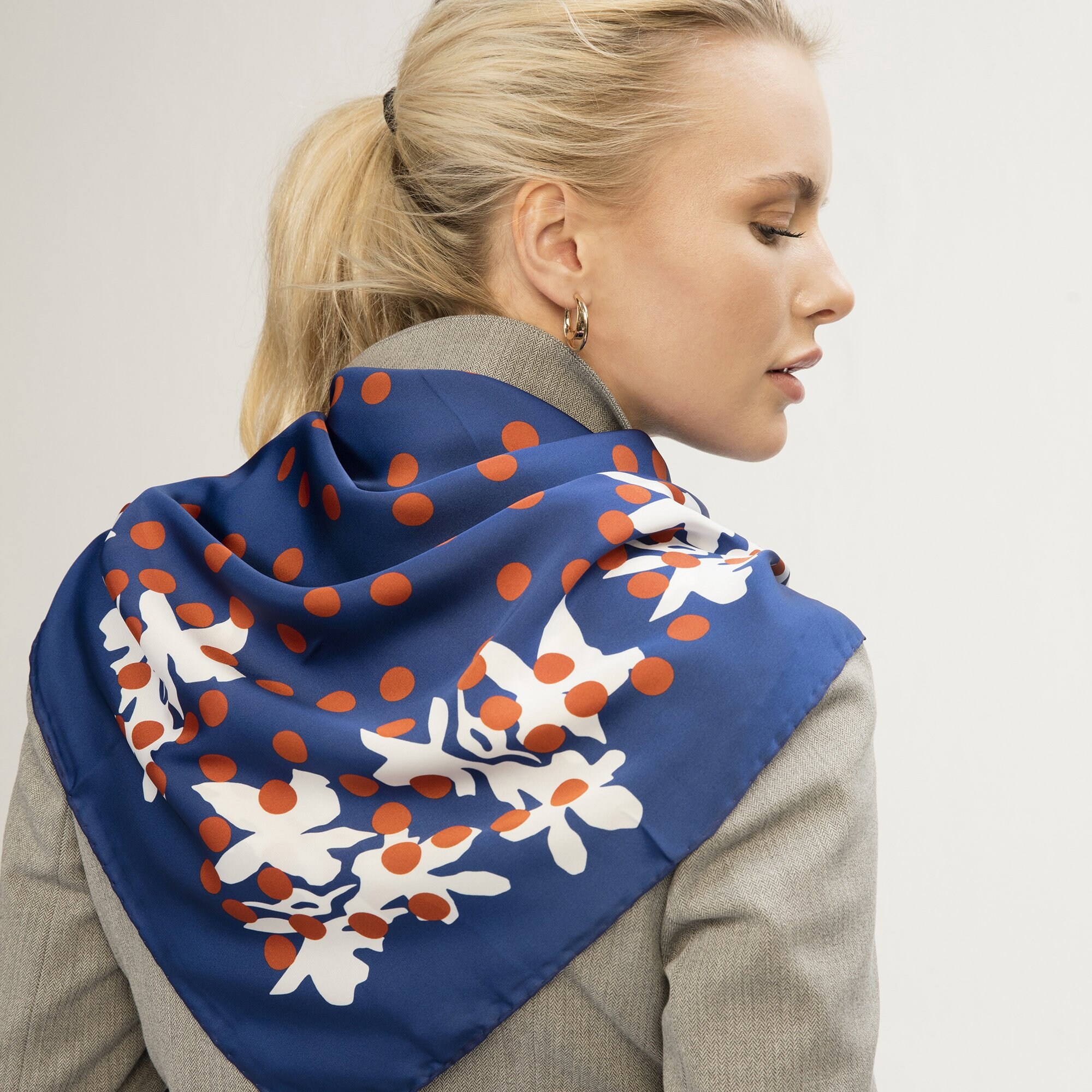 Silk and River Scarf Gift Packed % 100 Handmade Scarves Breathable ...