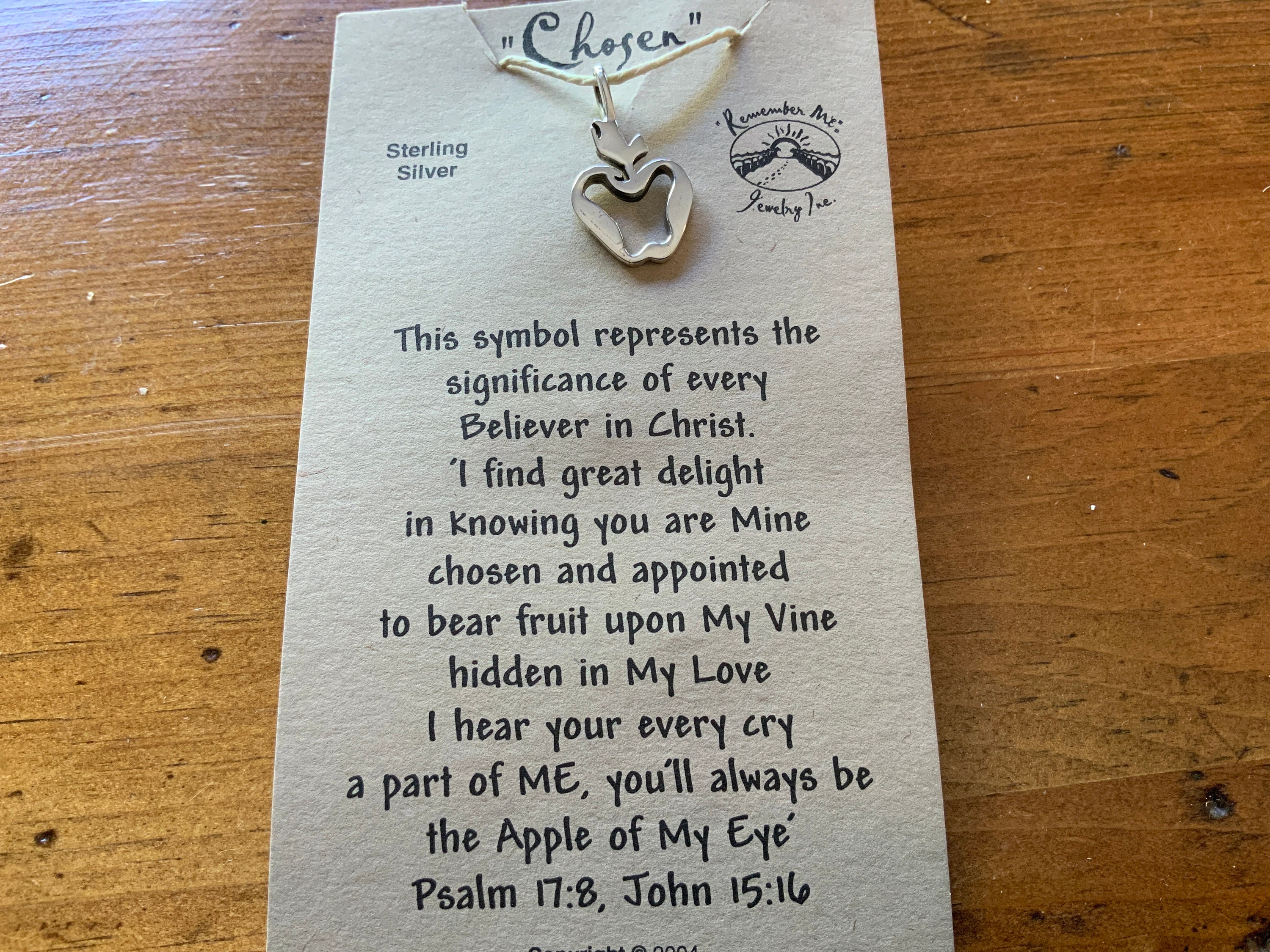 A chosen Sterling Silver Symbol - Etsy UK