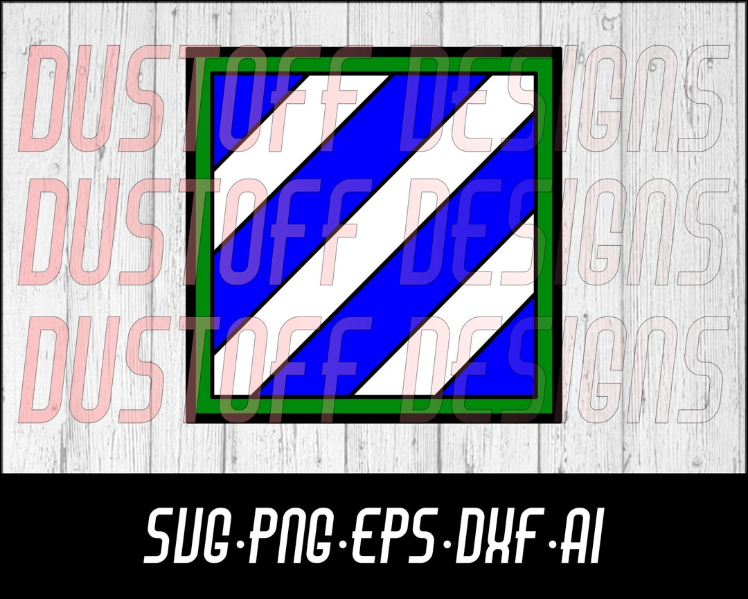 3rd Infantry Division SVG - 3ID SVG - Rock of the Marne SVG - Digital ...