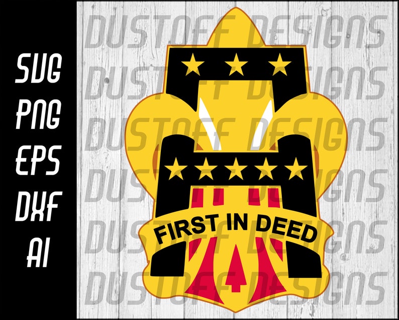 1st US Army DUI SVG First United States Army Distinctive - Etsy