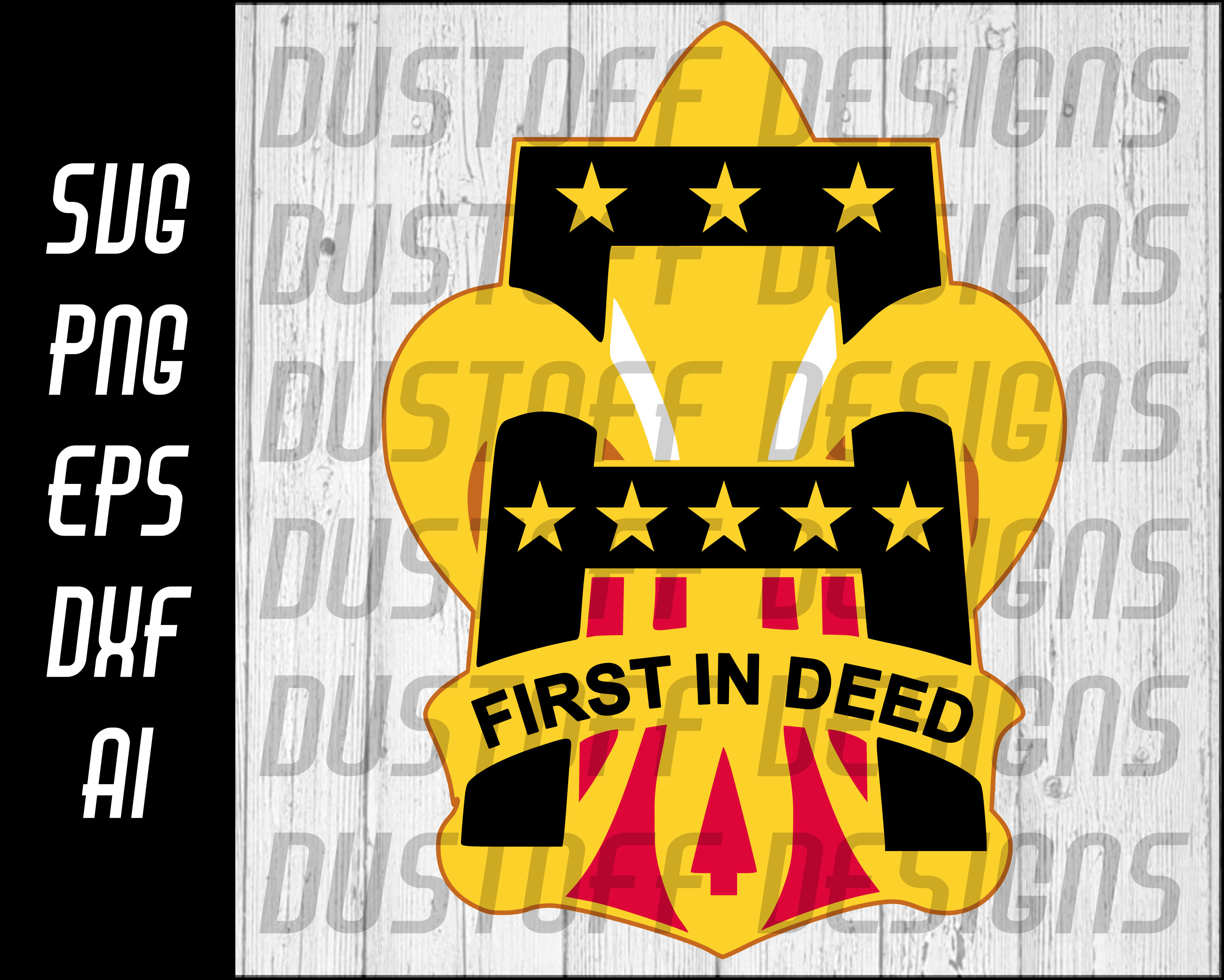 1st US Army DUI SVG | First United States Army Distinctive Unit ...