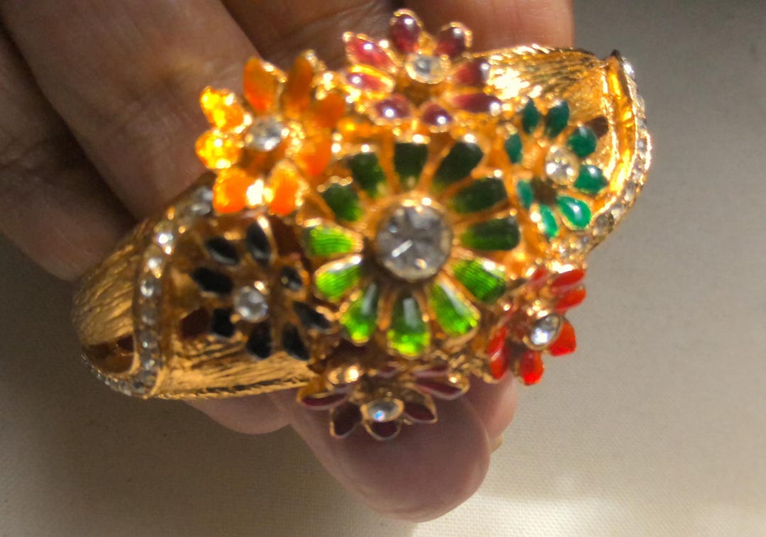 Ivana Floral Hidden / Secret / Peek-a-boo Watch - Etsy