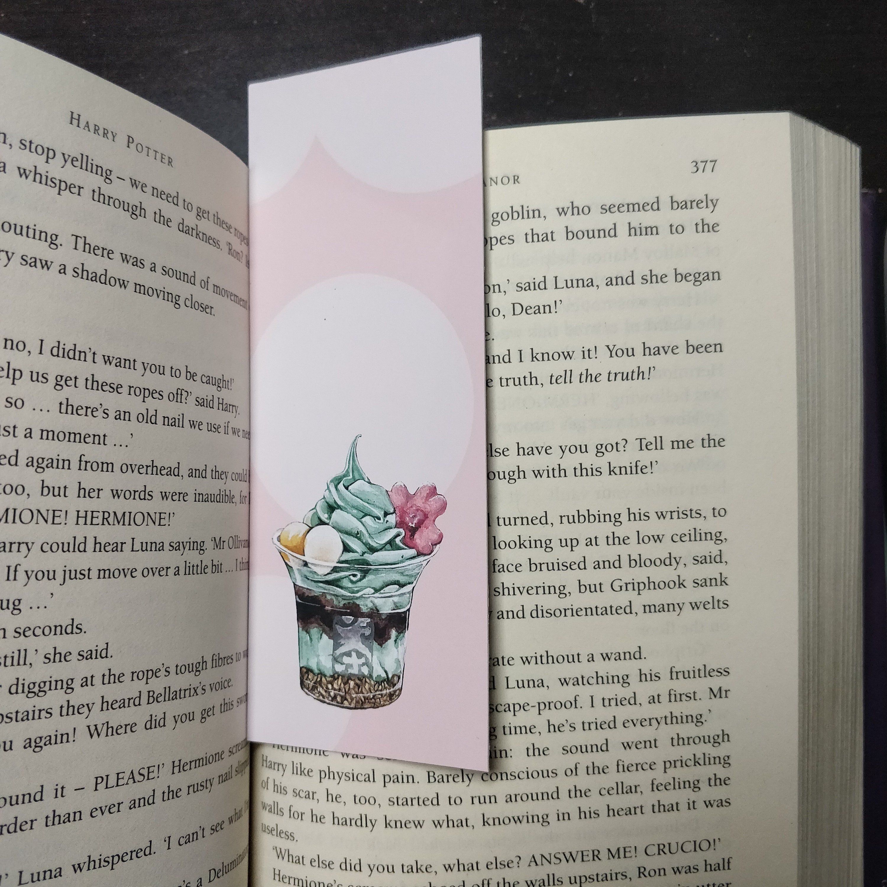 Dessert Bookmark Printable