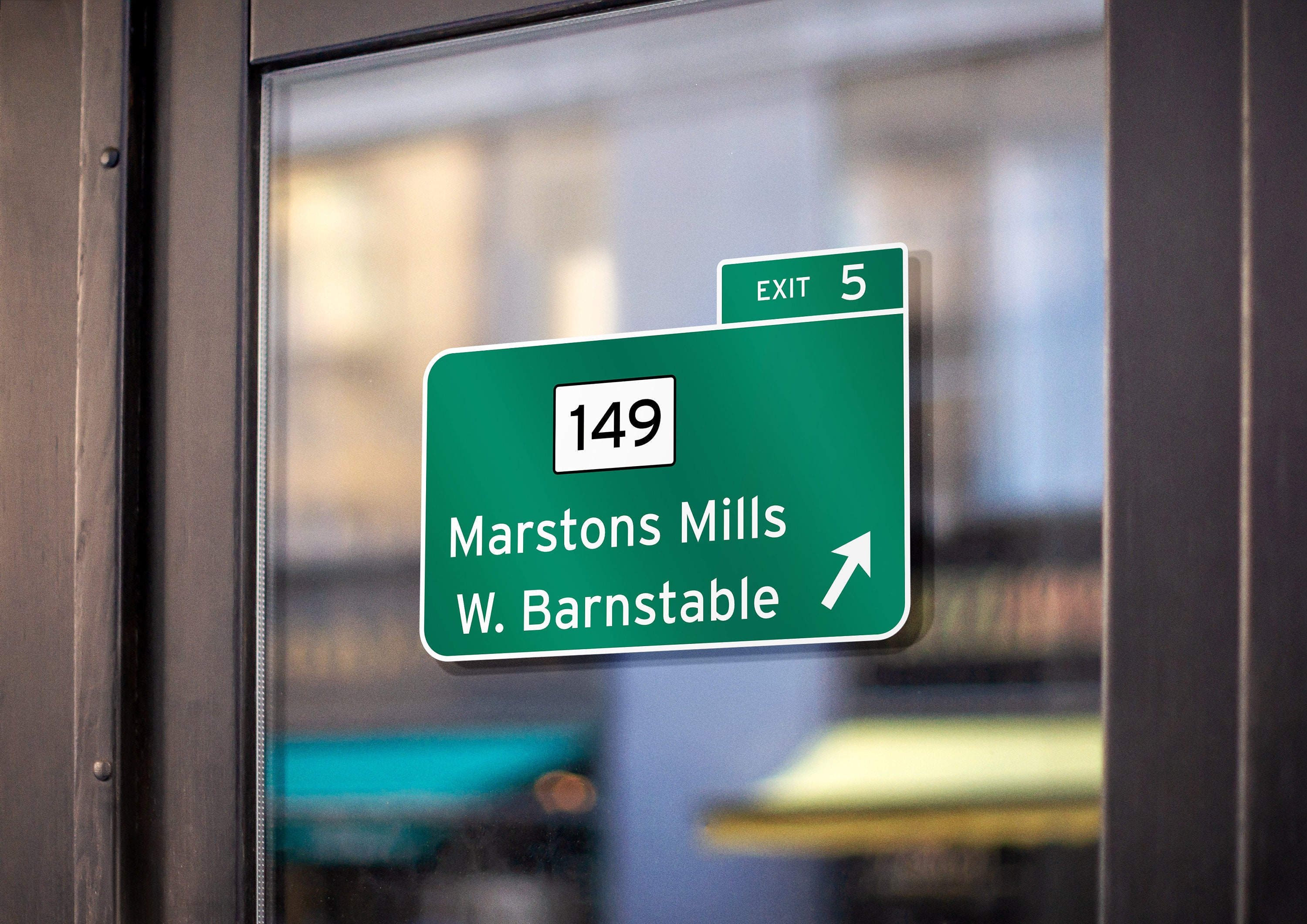 Route 6 Exit 5 Cape Cod Sticker - Etsy