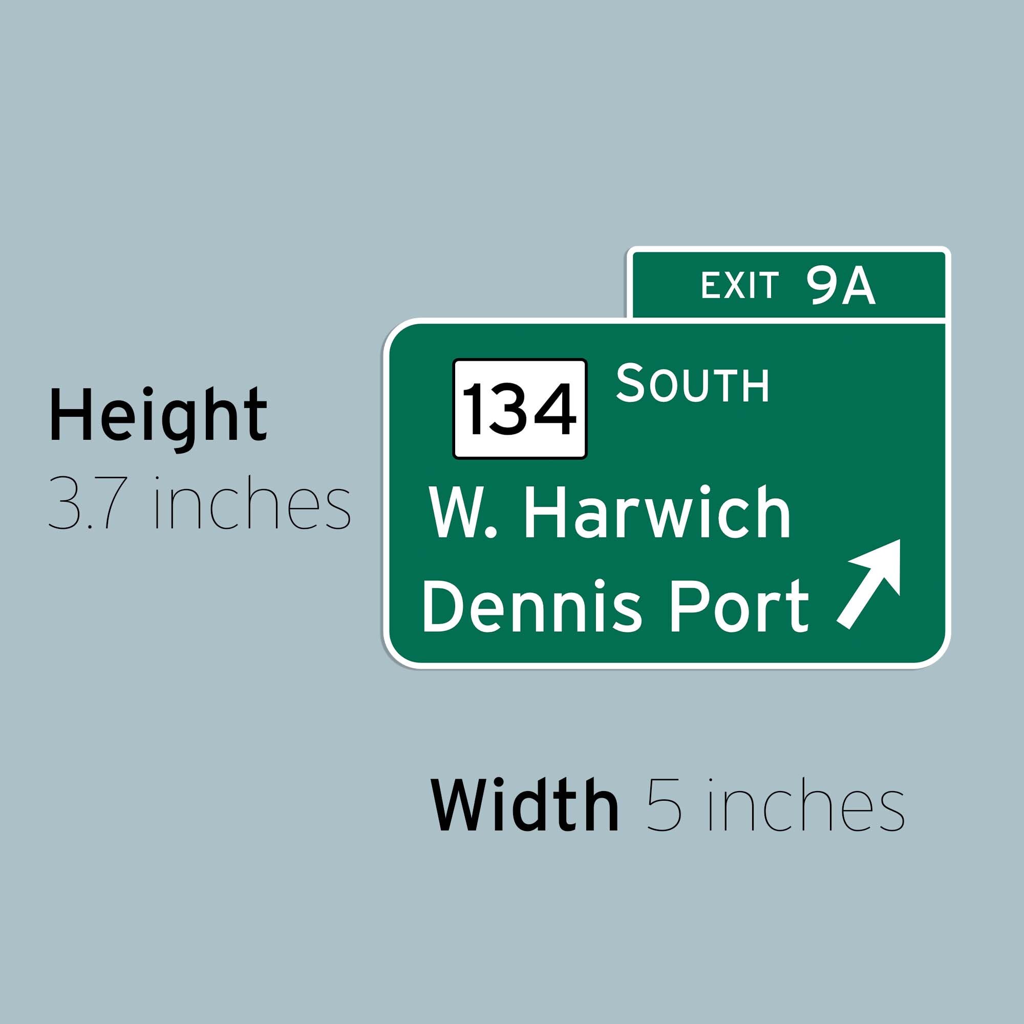 Route 6 Old Exit 9A Vinyl Sticker 5 Inch Outdoor Waterproof - Etsy