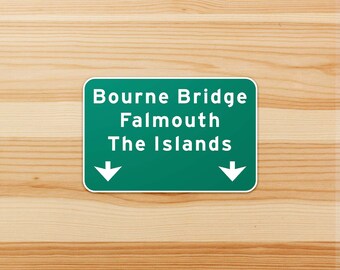 Bourne Bridge Sign - Etsy