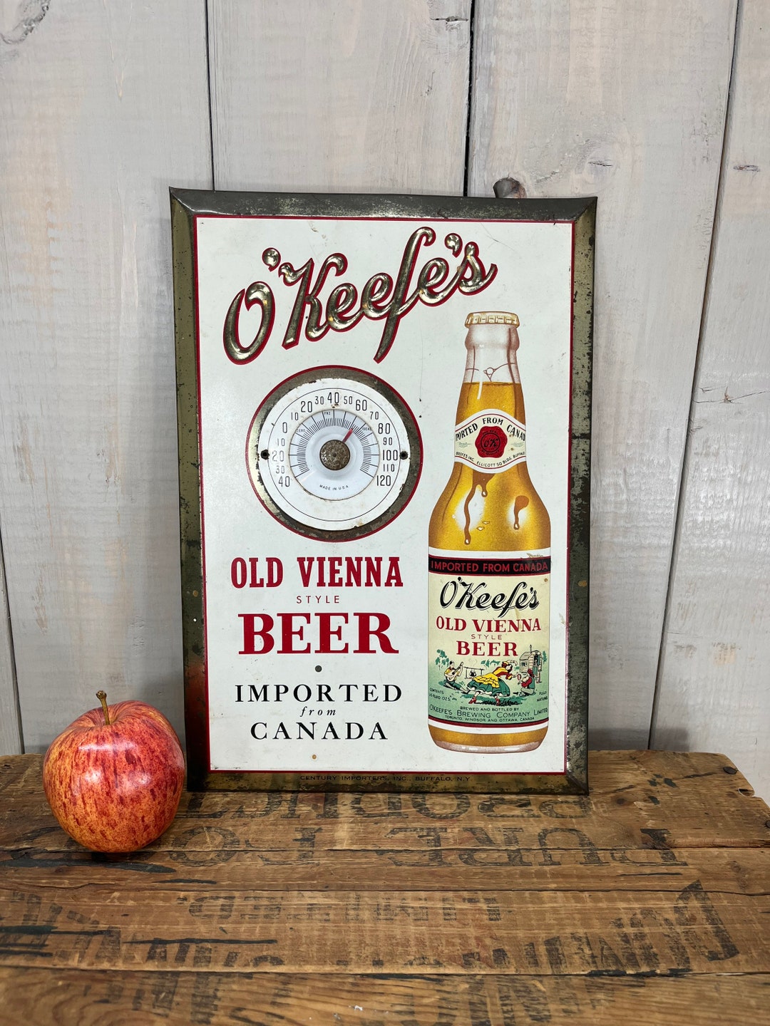 Vintage O'keefe's Old Vienna Beer Imported From Canada Advertisement ...