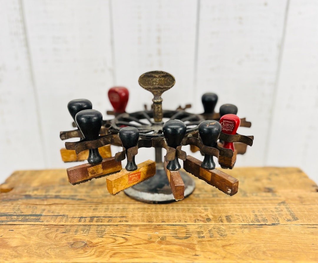 Vintage 1930's Candy Store / Confectionery Shop Rubber Stamps With ...