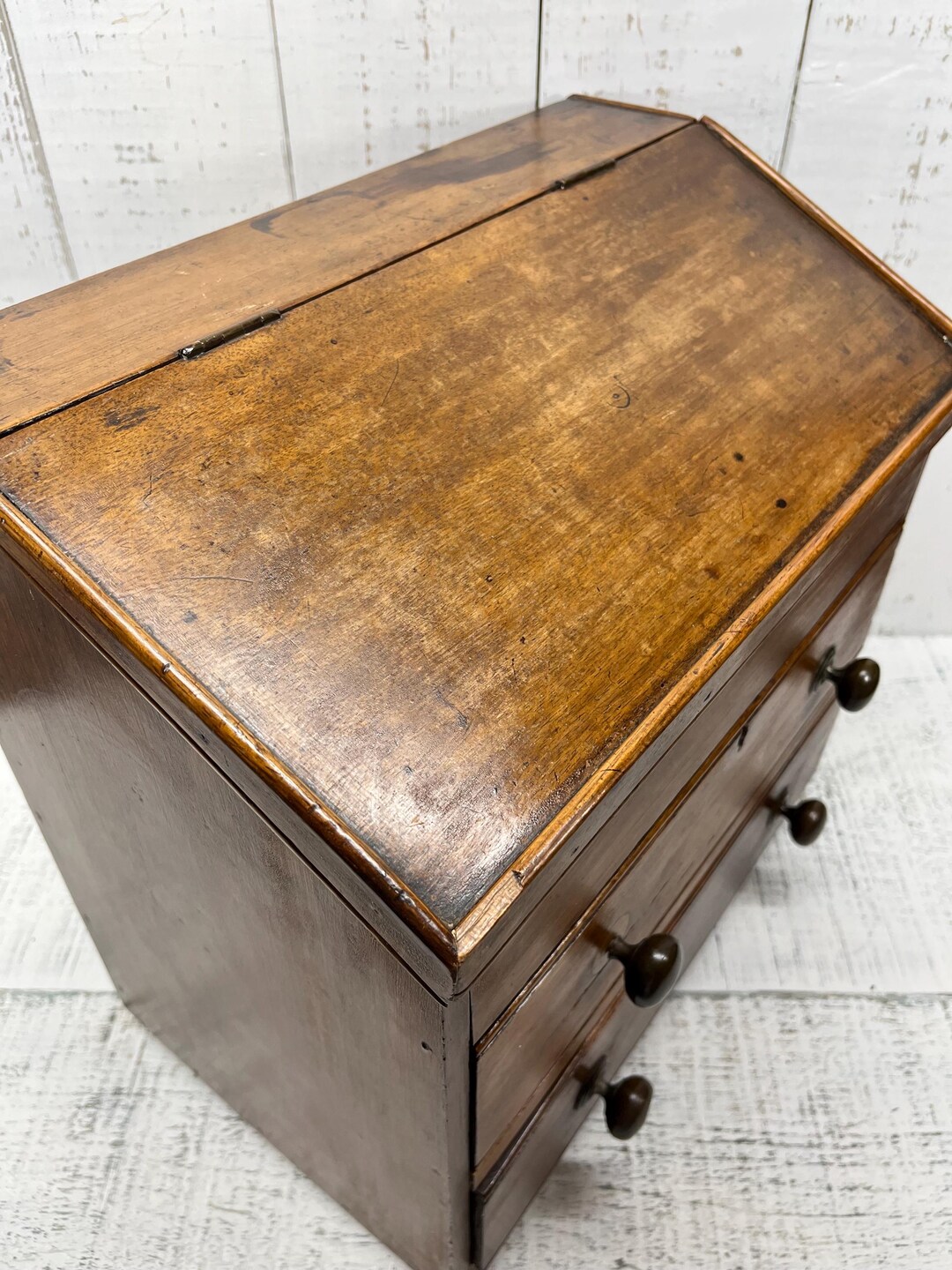 Antique 19th Century Table Top Writing/letter Desk - Etsy
