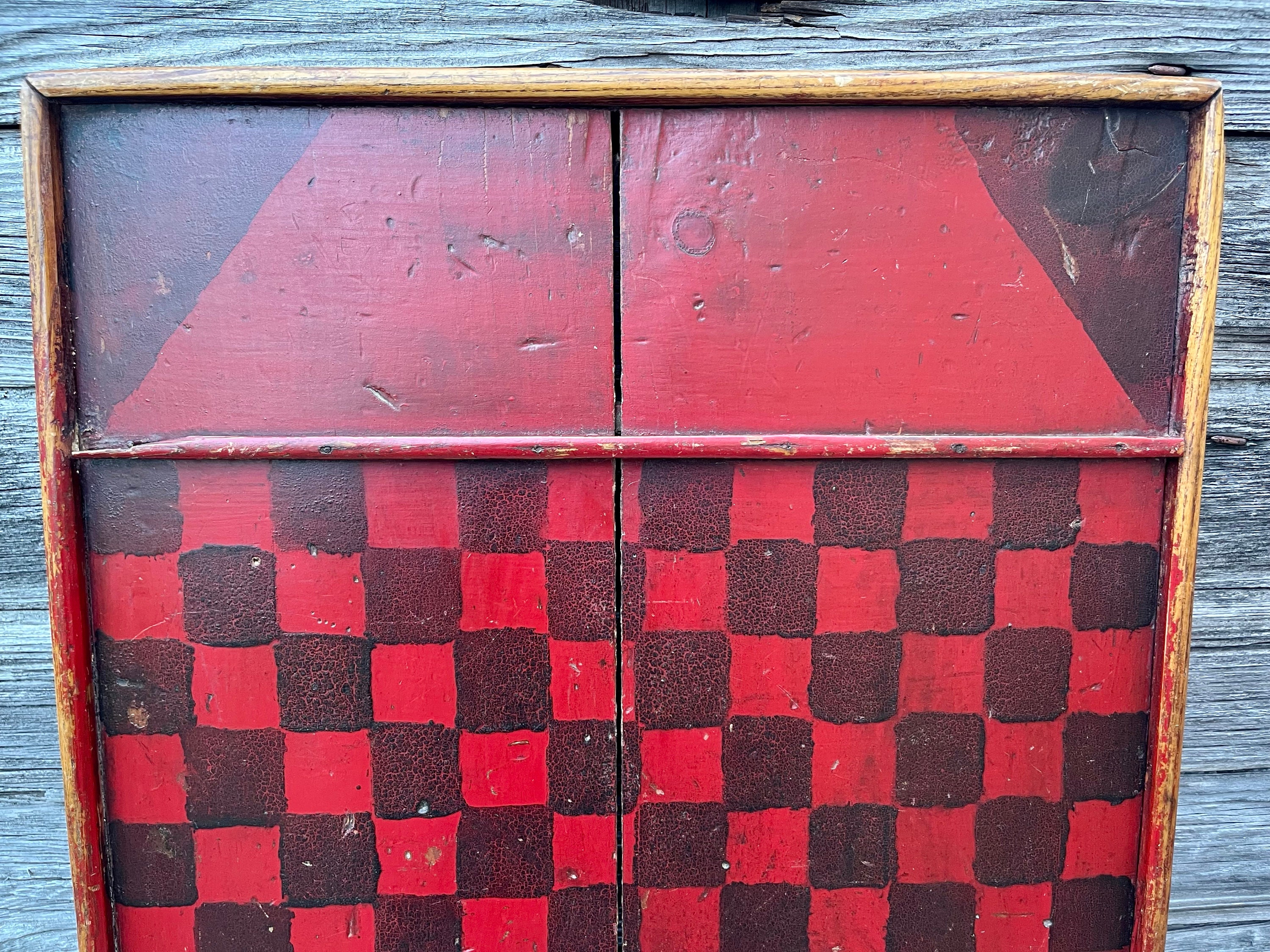 Antique Primitive Quebec Wooden Game Board - Etsy