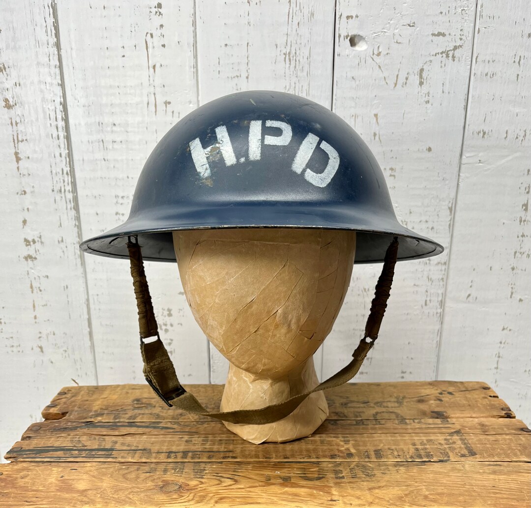 WWII Canadian Military / Halifax Police Department Helmet - Etsy