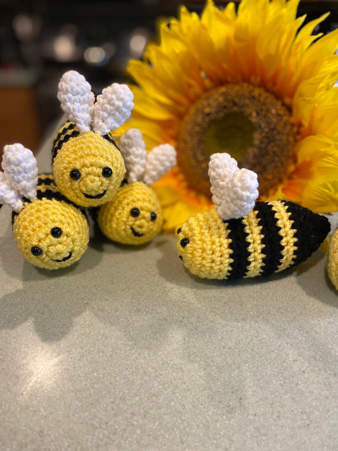Crochet Bumble Bee - Etsy