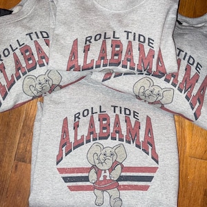 Alabama Football Vintage Mascot Sweatshirt - Etsy