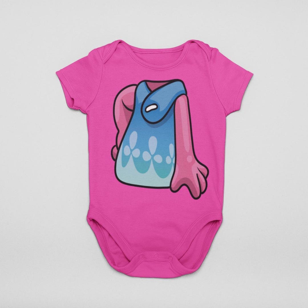 Pink Troll Princess Baby Costume Bodysuit | Funny Cartoon Romper | Pop ...