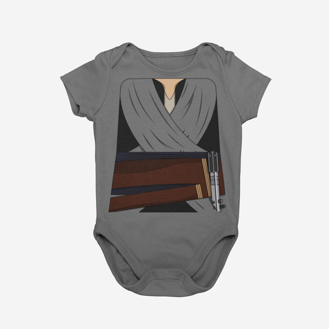 Baby Rey Halloween Costume Bodysuit | Female Superhero Galactic Knight ...