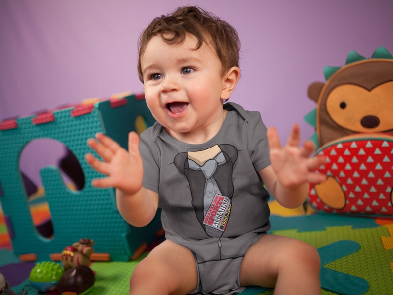 Baby Biff Halloween Costume Bodysuit | Baby 80s Movie Villain Cosplay ...