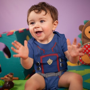 Baby Guardian Super Hero Halloween Costume Bodysuit | Super Baby Comic ...