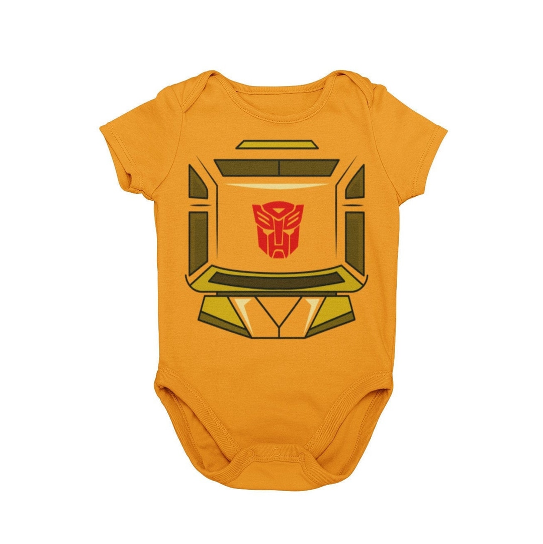 Bumble Bee Baby Halloween Costume Bodysuit | Superhero Robot Cosplay ...