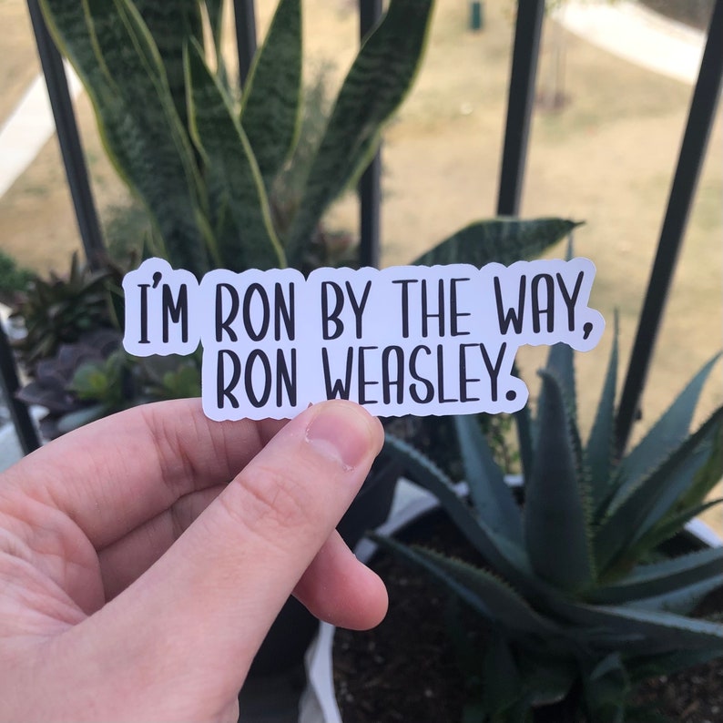 Ronald W. Inspired Sticker Pack 6 Piece Premium Waterproof - Etsy