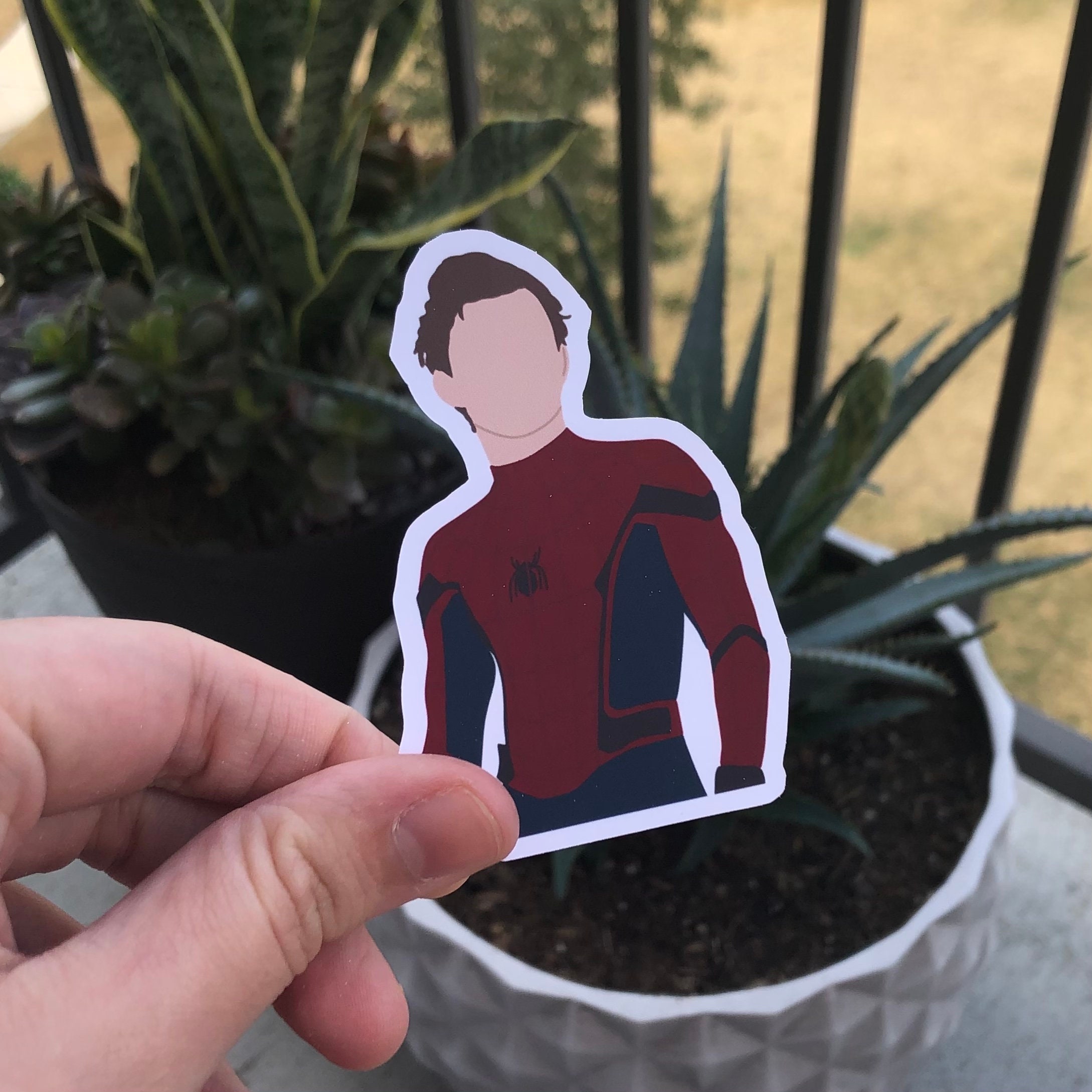 Spiderman/peter Parker Inspired Sticker Pack 10 Piece - Etsy