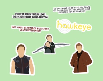 Hawkeye Series Sticker Pack - Etsy
