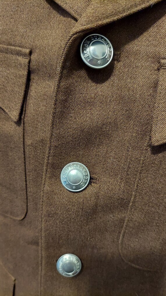 French Foreign Legion Brown Wool Tunic - Gem