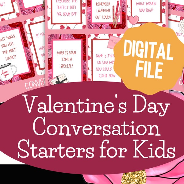 Conversation Starters for Tweens and up 50 Questions for - Etsy Canada