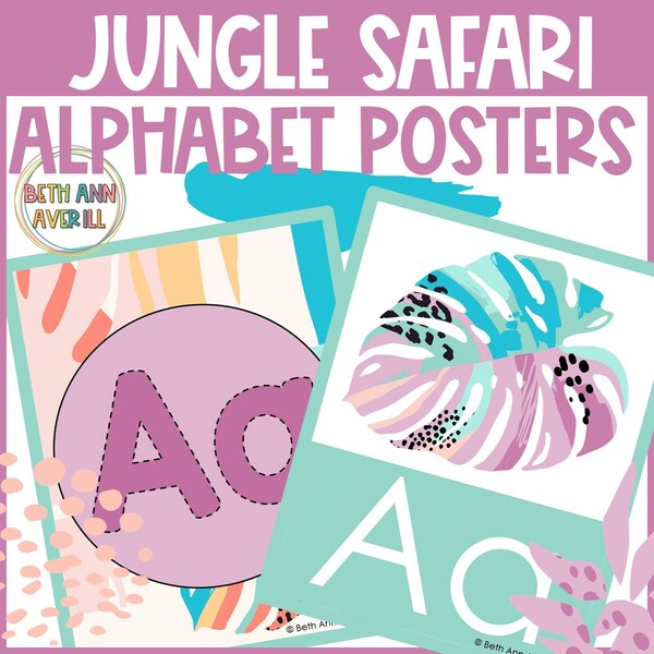 Safari Classroom - Etsy