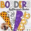 Halloween Borders Classroom Bulletin Board Decorations - Etsy