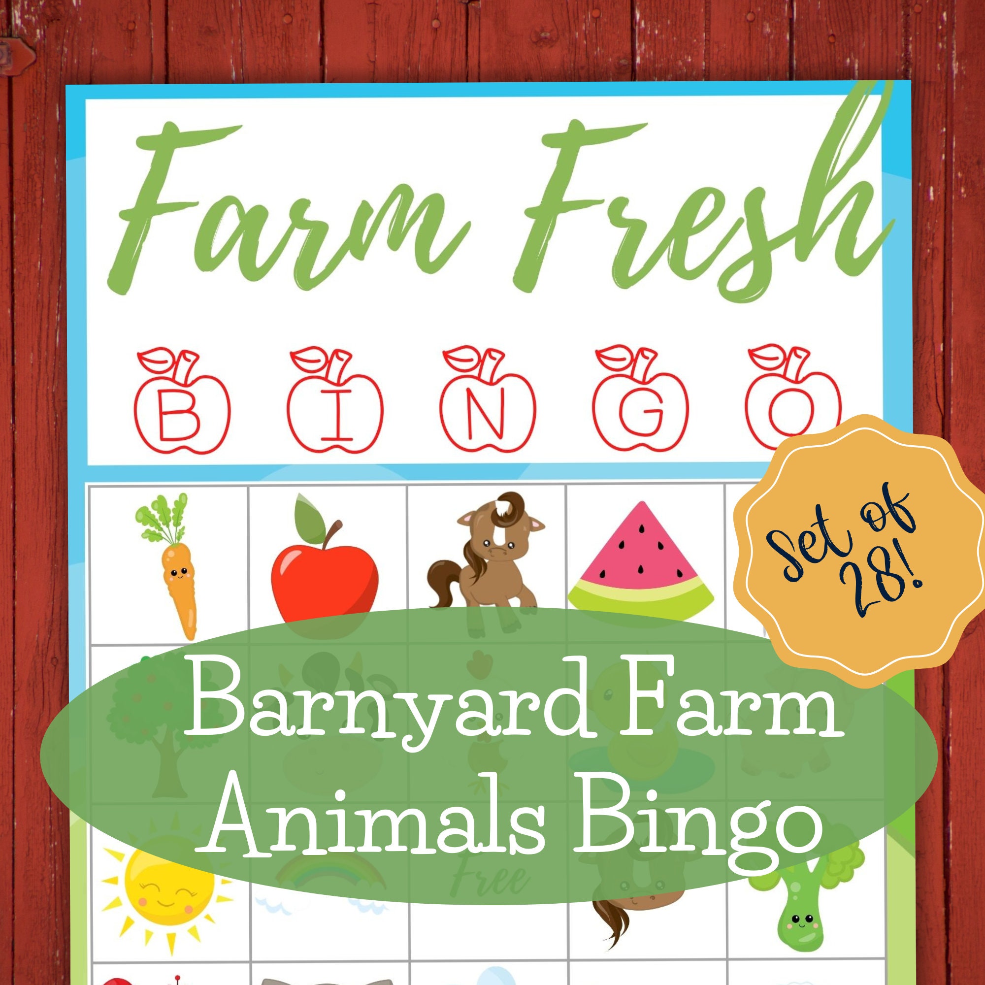 Farm Animal Bingo Cards Printable at Leroy Gonzales blog