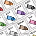 Crayon Color Posters Classroom Decorations Printable Spotted Brights ...