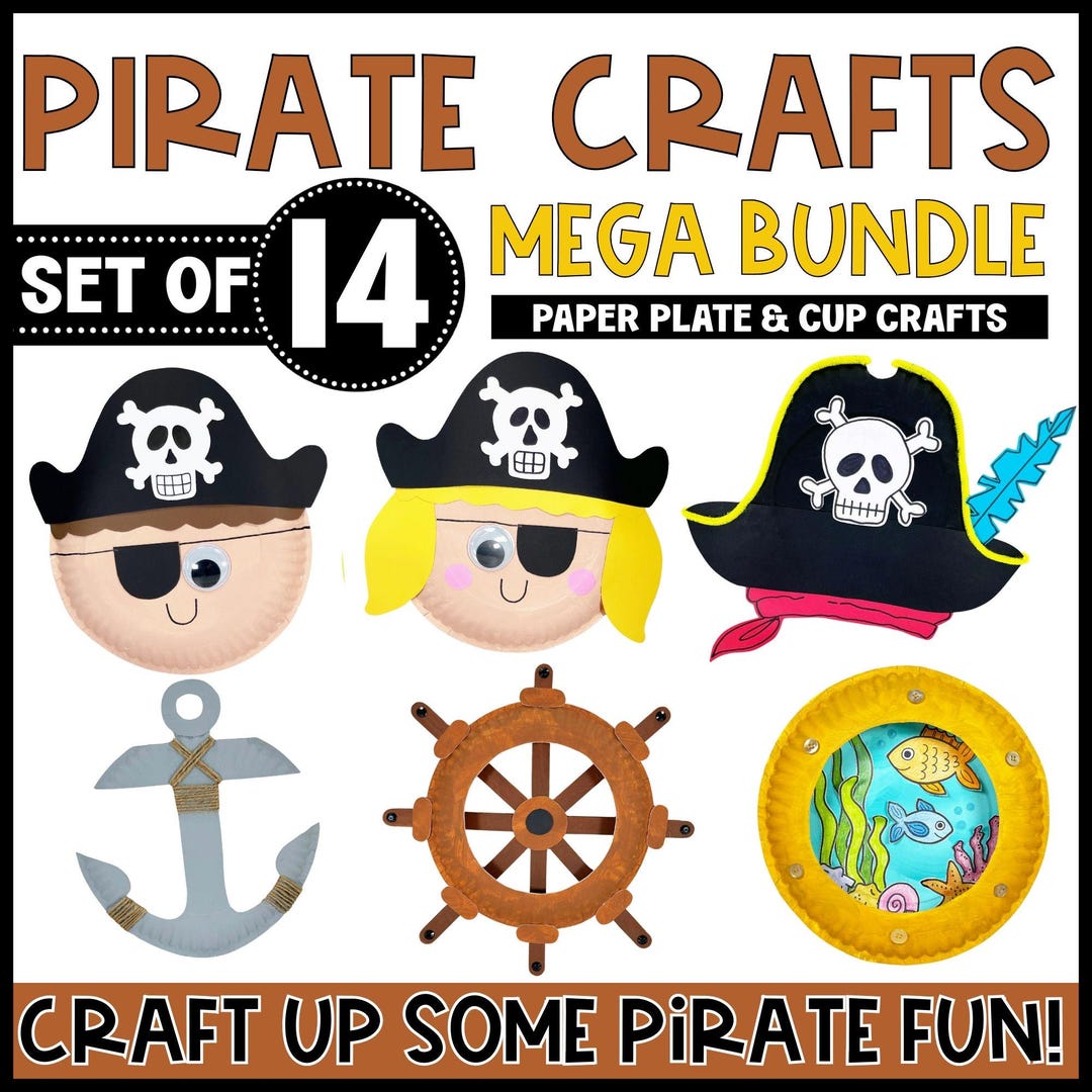 Pirate Craft for Preschoolers Ocean Summer Crafts Activity for Summer ...