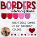 Valentine's Day Borders Love Themed Classroom Bulletin Board ...