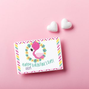Flamingo Valentine's Day Cards | Classroom Valentines | Teachers ...