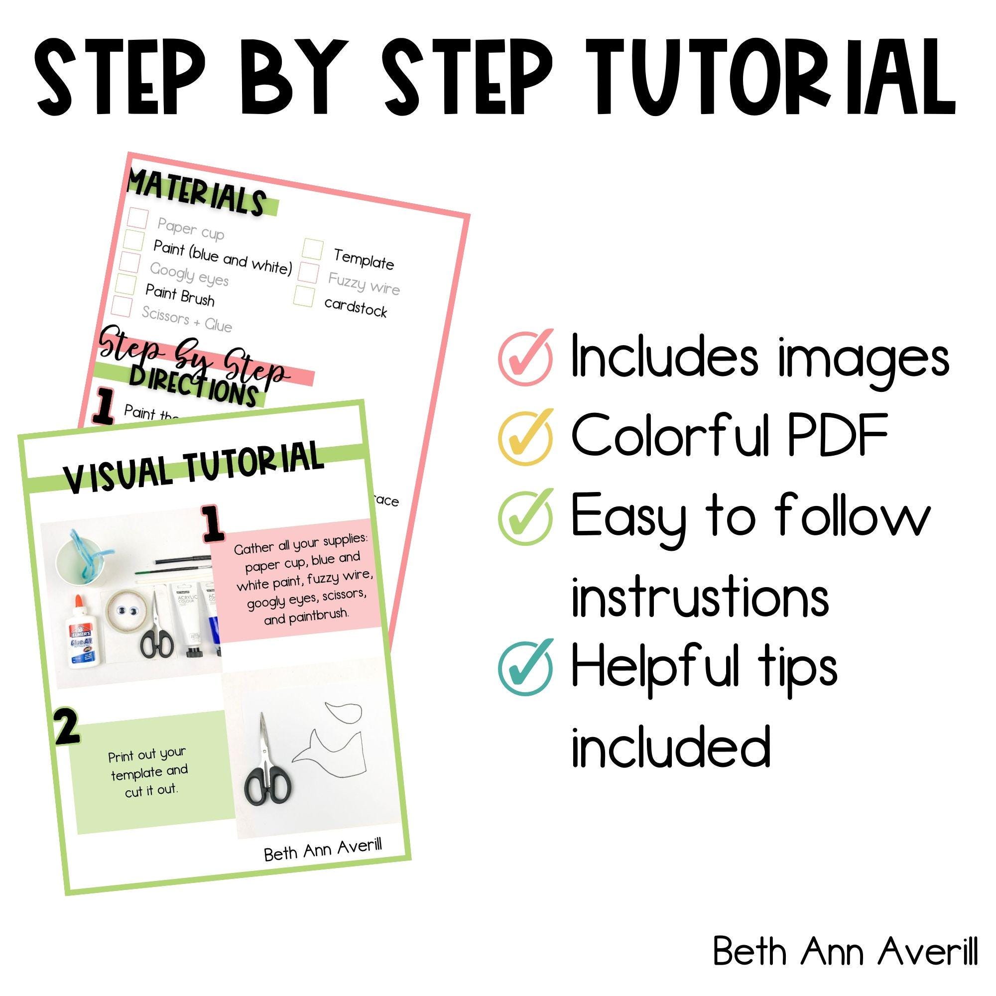 Whale Craft for Preschoolers Ocean Summer Crafts Activity for Summer ...