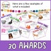 Editable Preschool End of Year Awards for Kindergarten Class Awards ...