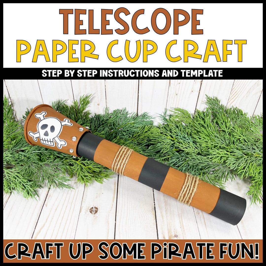 Telescope Craft for Preschoolers Ocean Summer Crafts Activity for ...